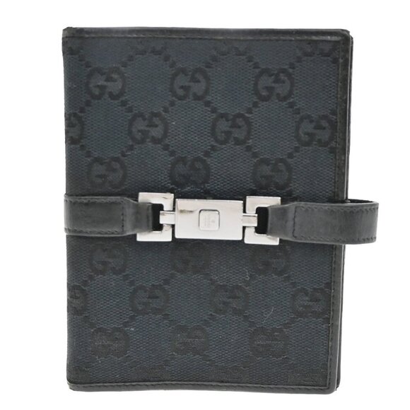 Gucci | Bags | Gucci Gg Pattern Jackie Agenda Day Planner Cover Canvas ...